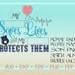 Saves and Protect Police Quote - Template Included SVG Files for Cricut ...