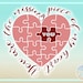 You Are the Missing Piece of My Heart SVG Files for Cricut Silhouette ...
