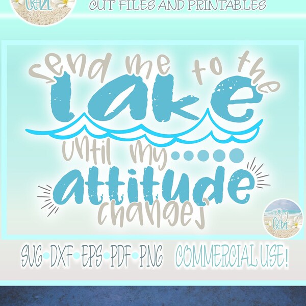 Lake Quote Svg - Etsy