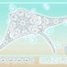 Sting Ray Mandala Zentangle SVG Files for Cricut Silhouette - Dxf Eps ...