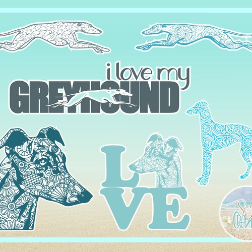 Siberian Husky Mandala Zentangle Bundle SVG Files for Cricut - Etsy