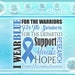 I WEAR BLUE Microtia Awareness Support SVG Files for Cricut Silhouette ...