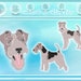 Wire Fox Terrier Mini Bundle Vector SVG Files for Cricut Silhouette ...