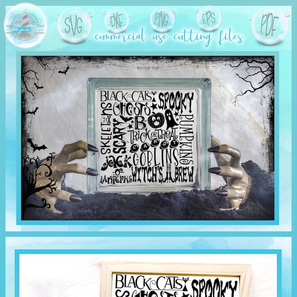 Halloween Subway Art - Etsy