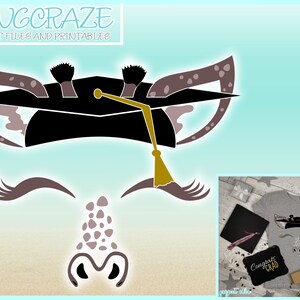 Giraffe Face With Graduation Cap Seniors 2019 SVG Files for Cricut ...