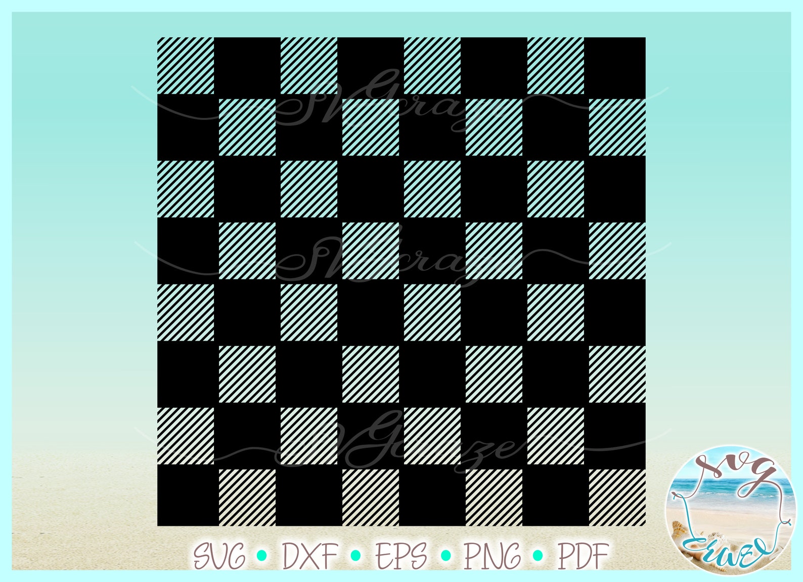 Christmas SVG Plaid Cut File Bundle SVG Files for Cricut | Etsy