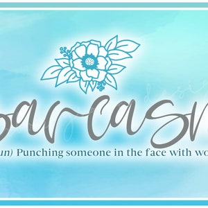 Snarky Sarcastic Words Definition Bundle SVG Files for Cricut ...