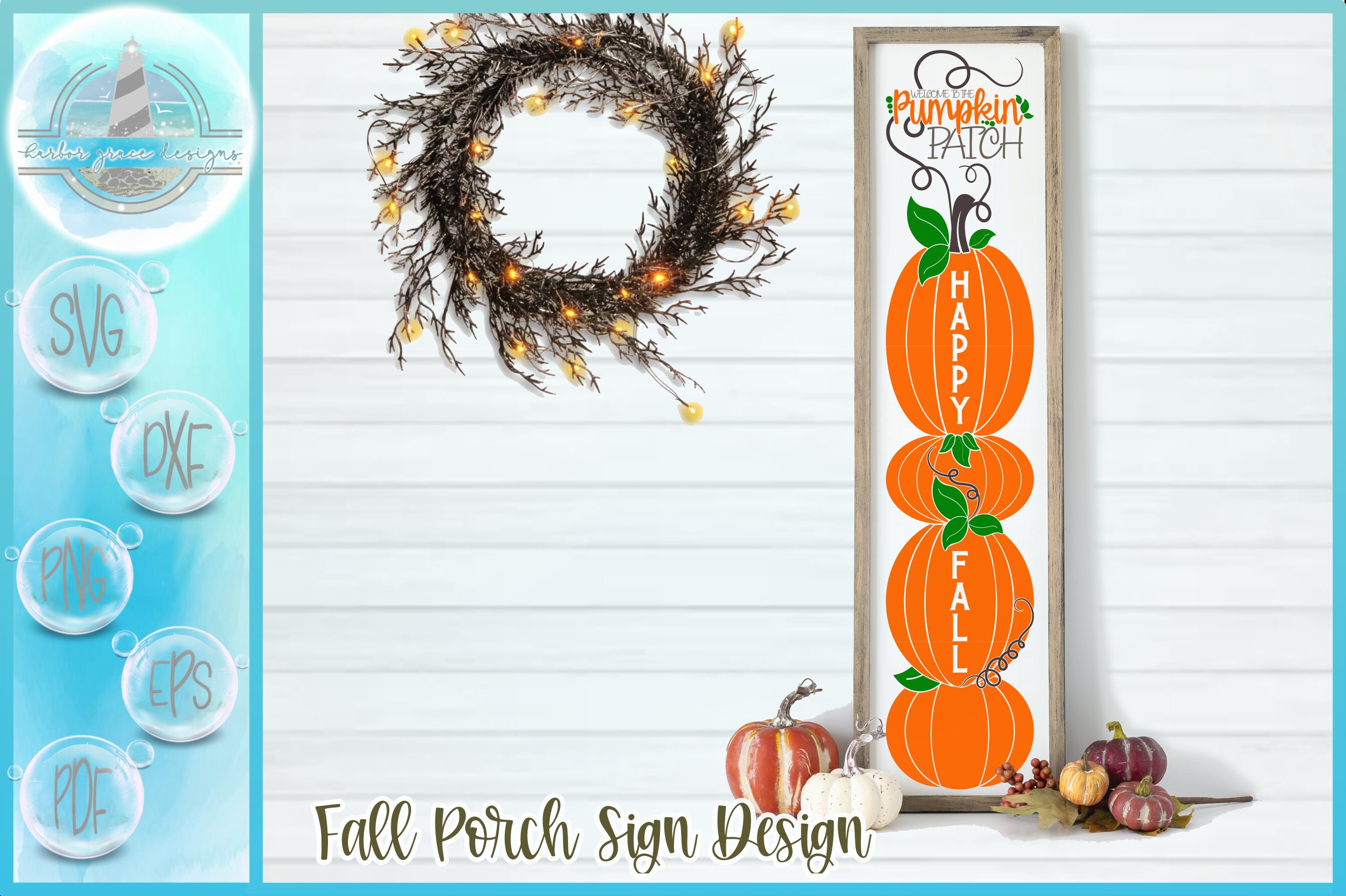 Welcome to the Pumpkin Patch Fall Holiday Halloween Tall - Etsy