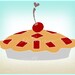 Thanksgiving Cherry Pie SVG Files for Cricut Silhouette - Dxf Eps Pdf ...