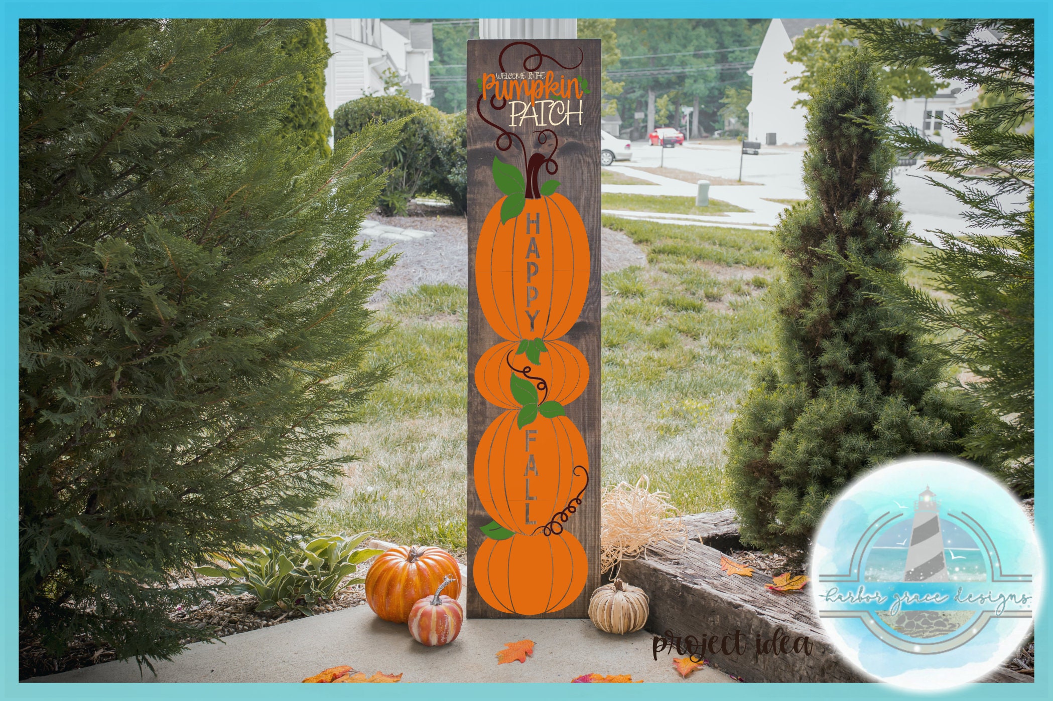 Welcome to the Pumpkin Patch Fall Holiday Halloween Tall - Etsy