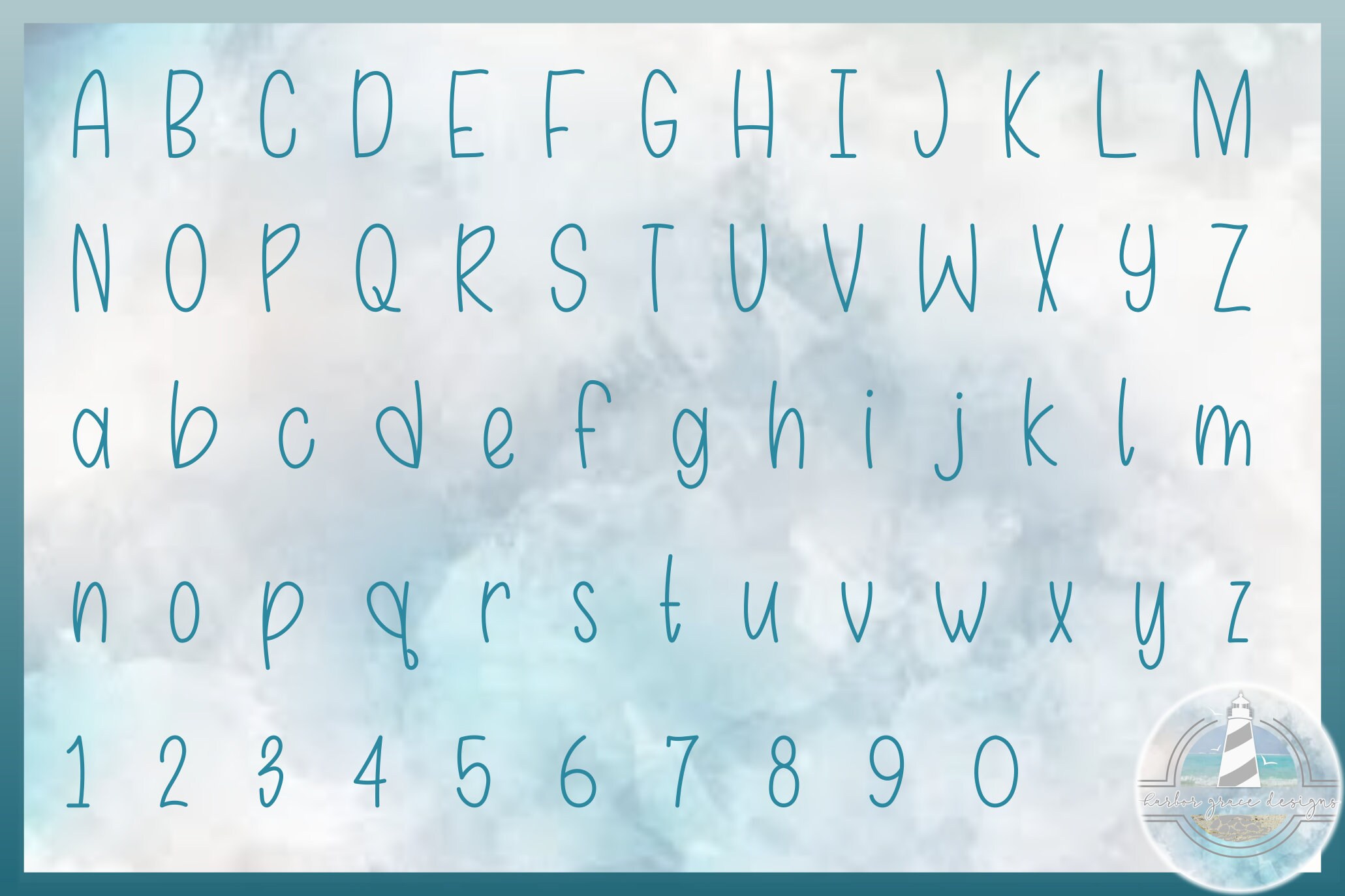 Foil Quill Single Line Alphabet SVG, Single Line Alphabet, Hand ...