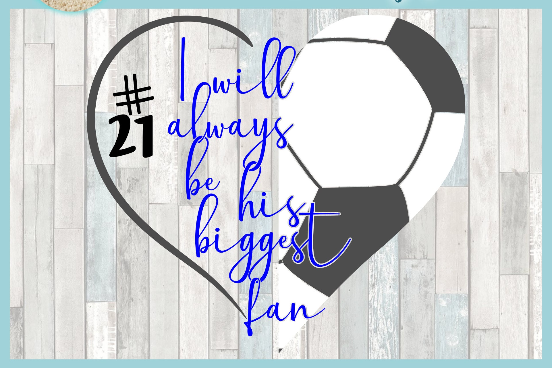 Always Biggest Fan Soccer Sports Quote SVG Files for Cricut - Etsy
