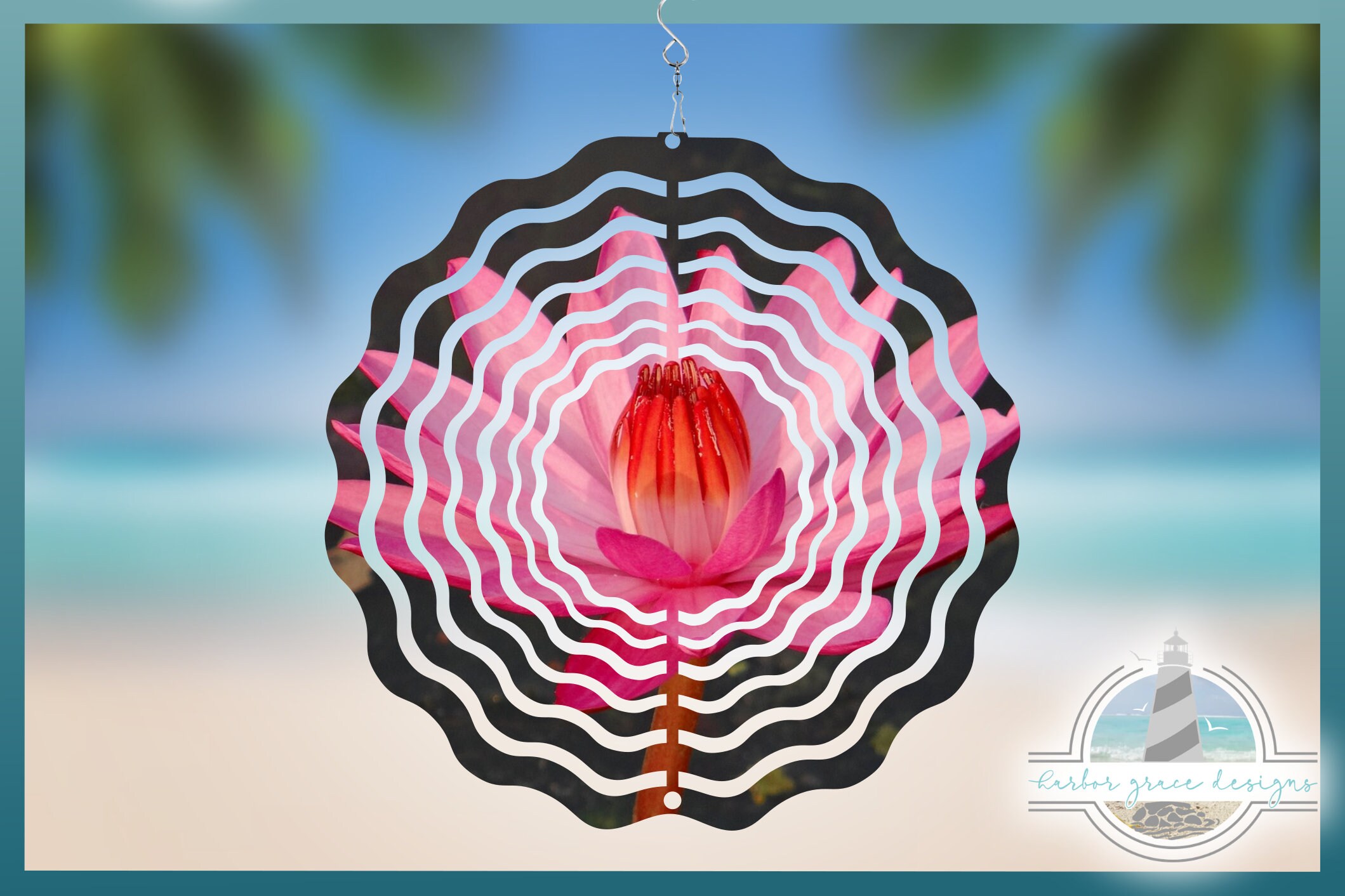 Round Wind Spinner Template - Windspinner SVG - Hanging Wind Spinners ...