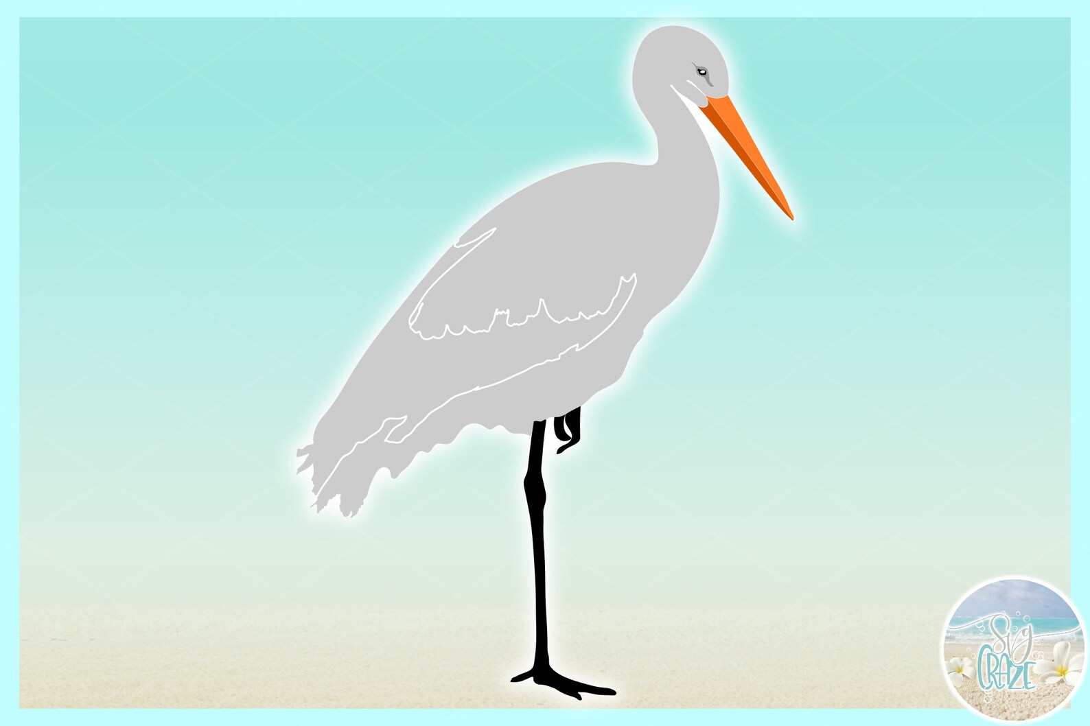 Stork SVG Files for Cricut Silhouette Dxf Eps Pdf Png - Etsy