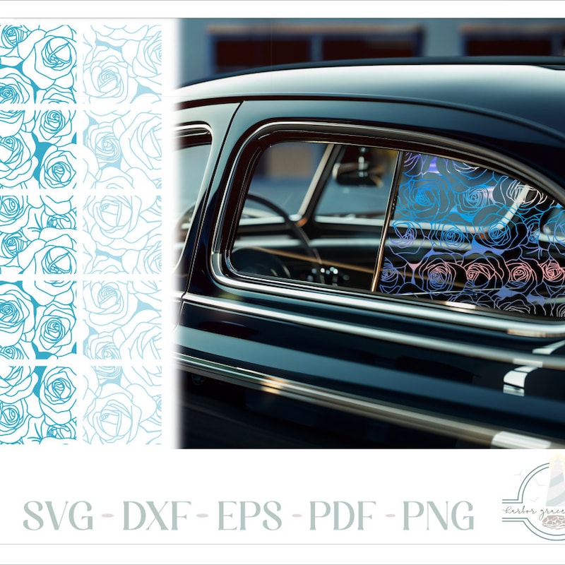 Window Decal Svg - Etsy