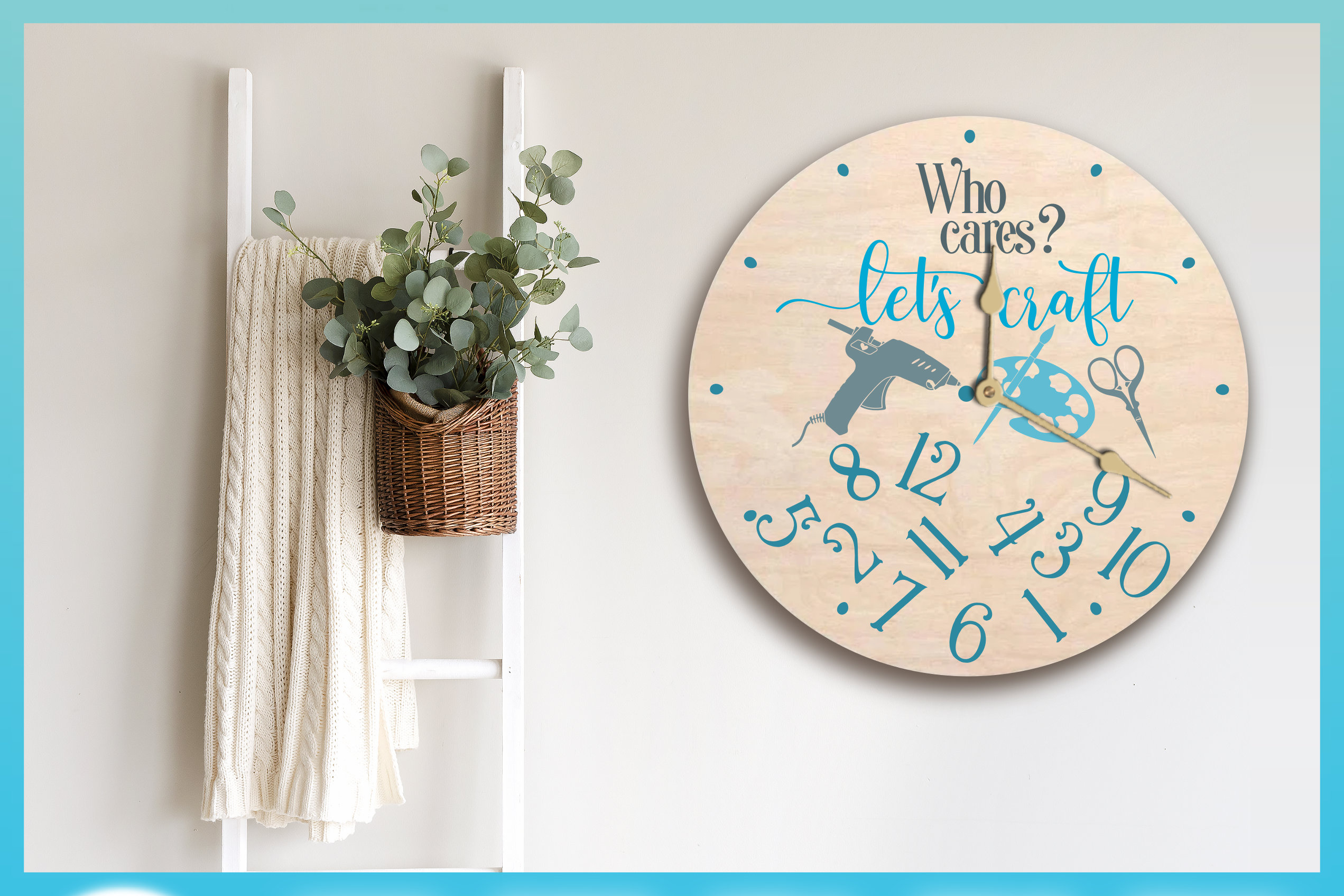 Funny Clock Quotes Sayings Round Sign Bundle SVG Files for Cricut ...