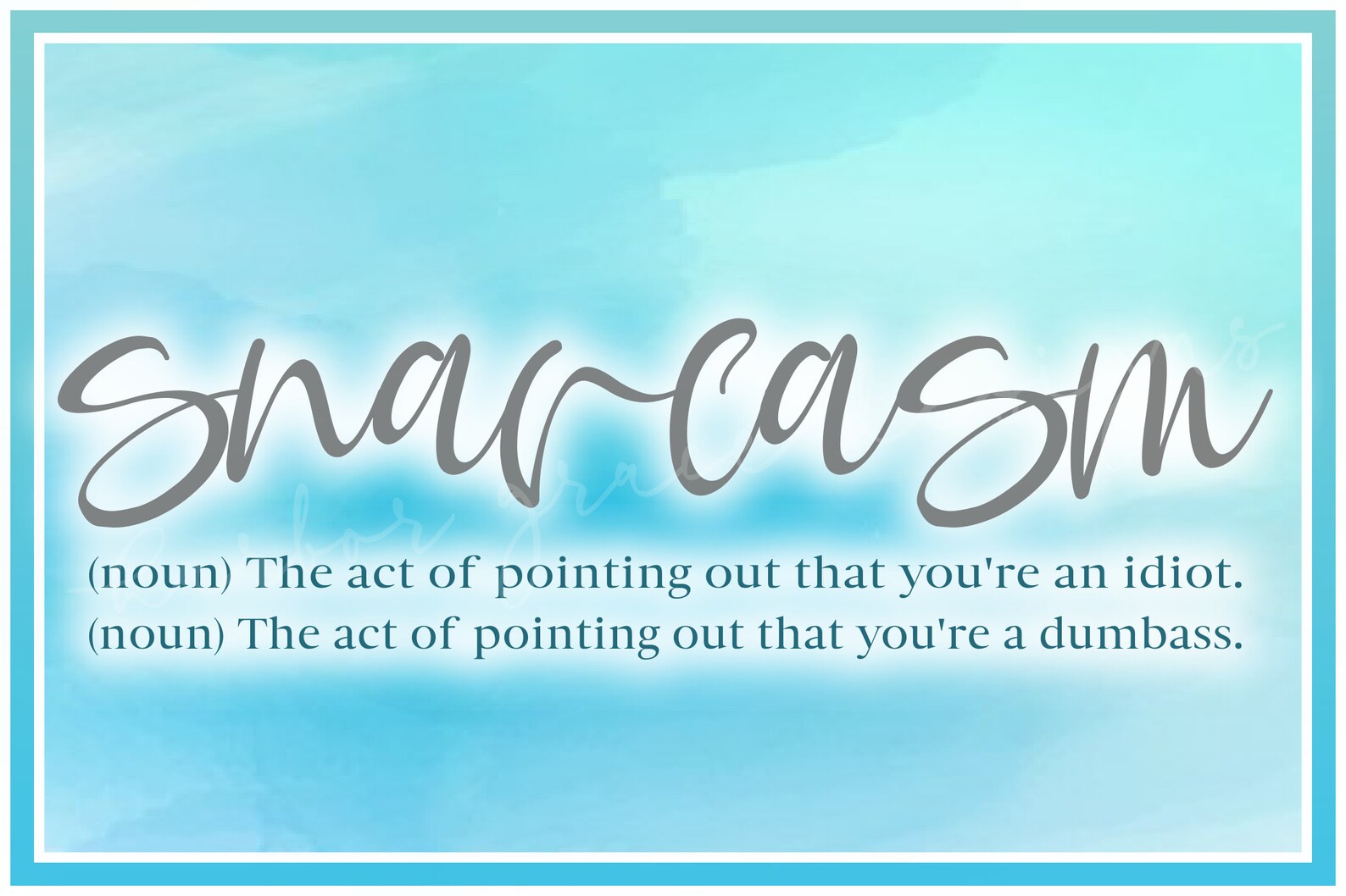 Snarky Sarcastic Words Definition Bundle SVG Files for Cricut - Etsy