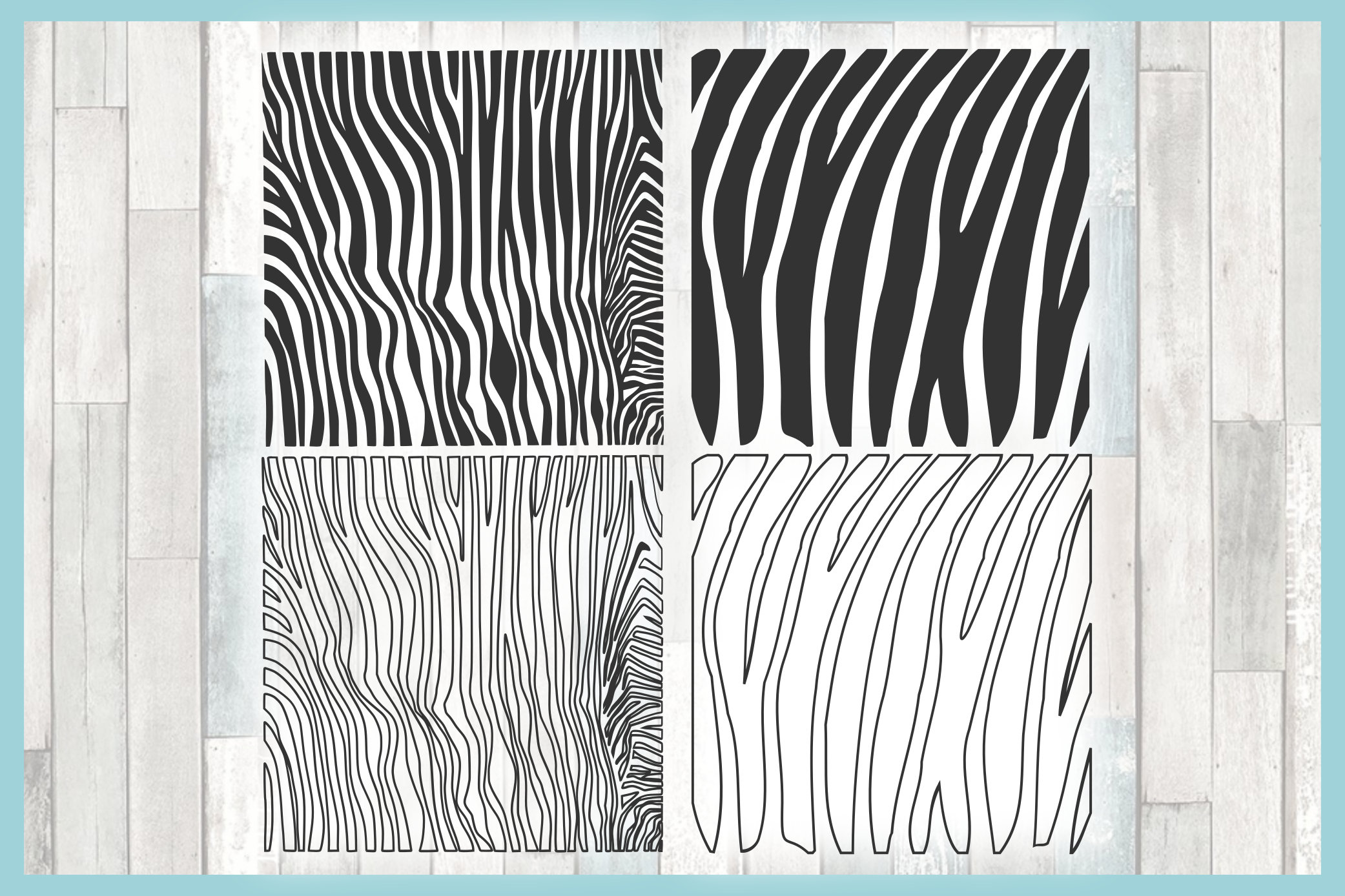 Animal Print Bundle SVG Files for Cricut Silhouette Dxf Eps - Etsy