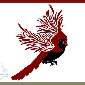 Cardinal SVG, Vinyl Decal Cut File, SVG Files for Cricut Silhouette ...