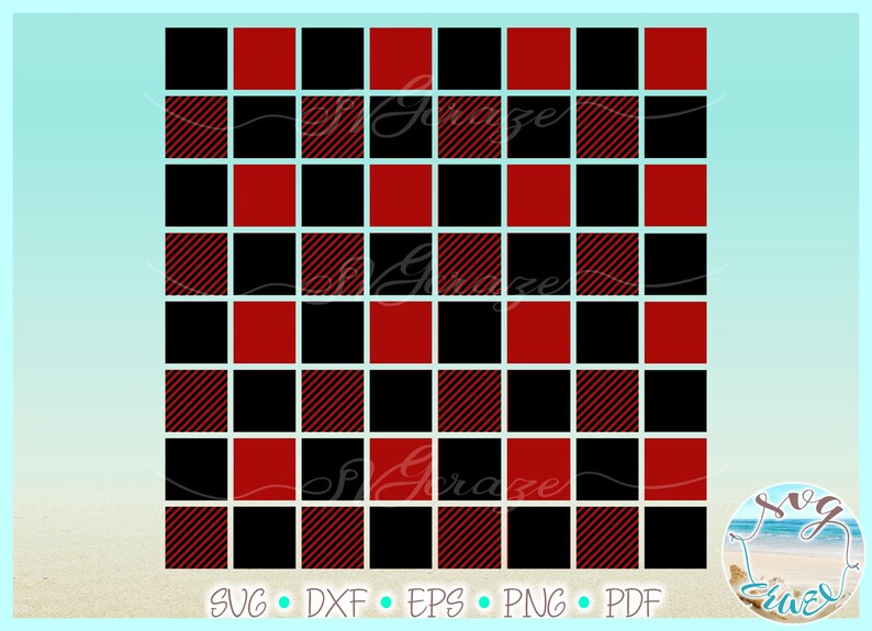 Christmas SVG, Plaid Cut File Bundle SVG Files for Cricut Silhouette ...