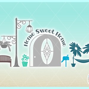 Baseboard Mouse House SVG Files for Cricut Silhouette - Dxf Eps Pdf Png ...