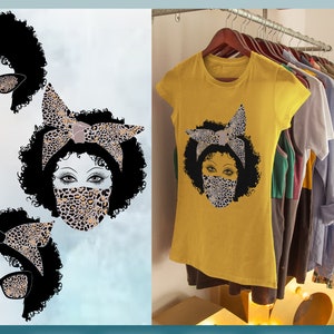 Leopard Bow Afro SVG Bundle - Leopard Print Bow - Afro Hair - Leopard ...