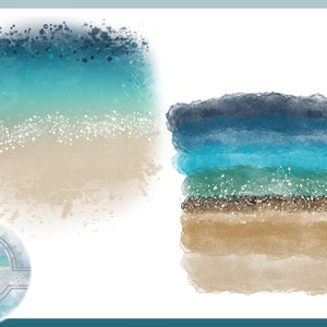 Beach Background for Sublimation Bundle - Summer Sublimation Designs ...