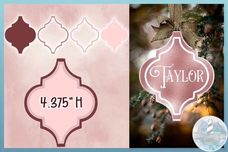Arabesque Tile Templates 5 H 4.375 H 3 H - Etsy