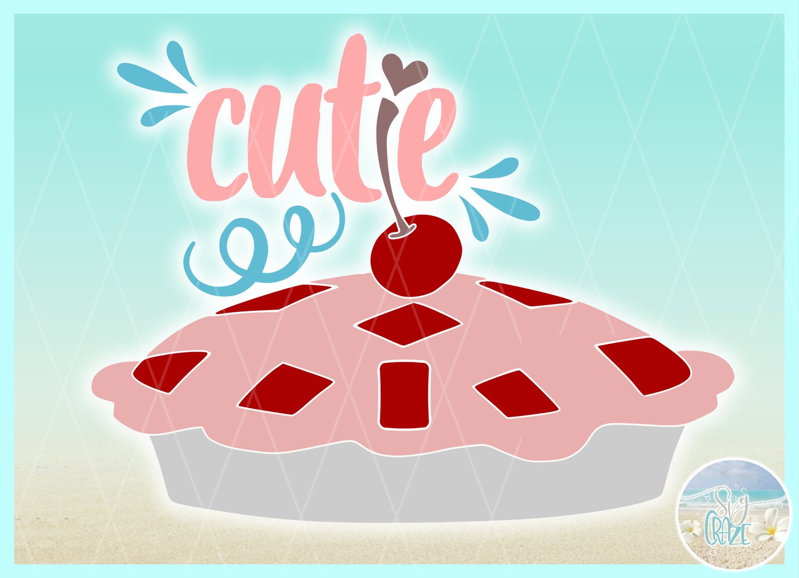 Cutie Pie Baby Kids Quote SVG Files for Cricut Silhouette - Etsy
