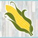 Thanksgiving Corn on the Cob SVG Files for Cricut Silhouette Dxf Eps ...