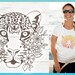 Cheetah Floral Mandala SVG Files for Cricut Dxf Eps Pdf Png Included ...