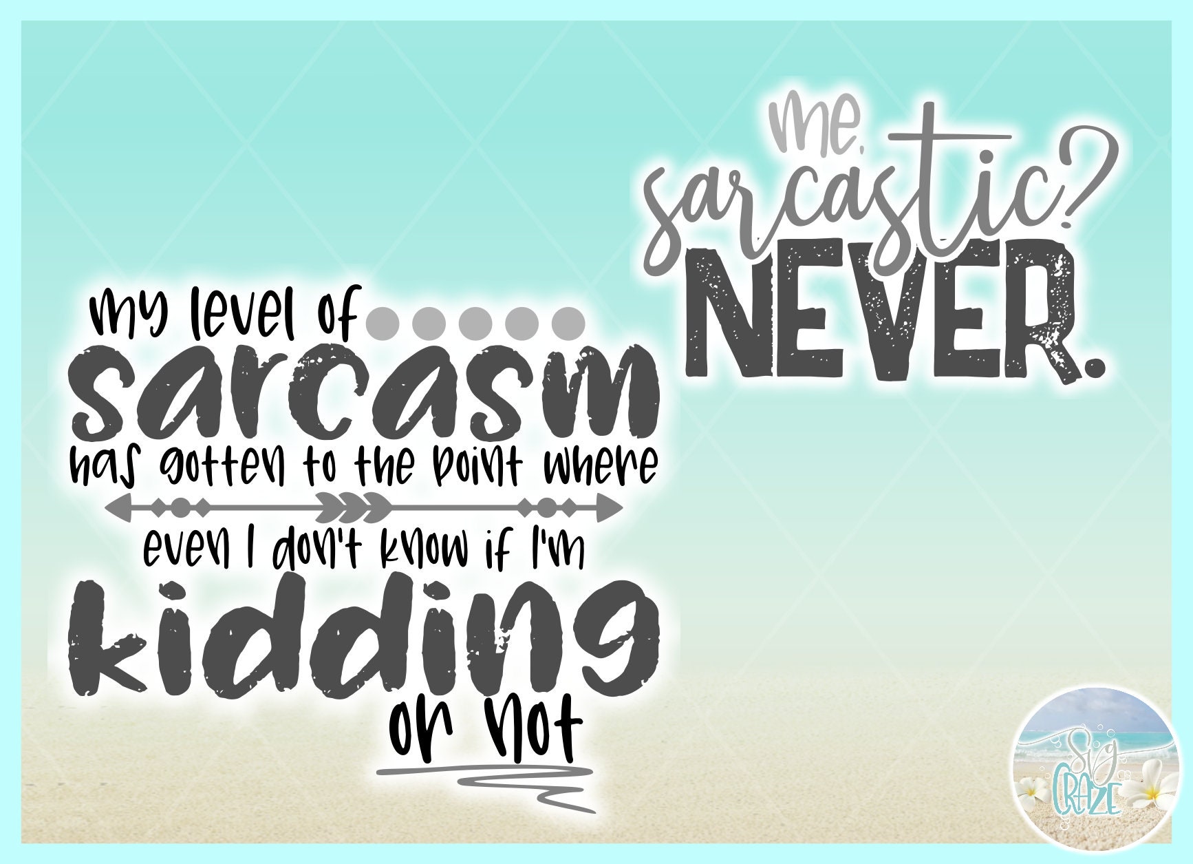 The Really Snarky Quote Bundle SVG Files for Cricut Silhouette | Etsy