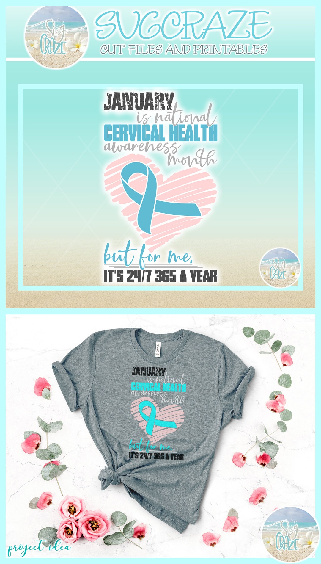 JANUARY is Cervical Health Awareness Month but for Me Its 24 7 365 ...