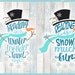 Snowman Quotes Bundle SVG Files for Cricut Silhouette - Dxf Eps Pdf Png ...