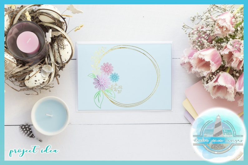 Foil Quill Single Line Floral Element Bundle SVG Dxf Eps Png Design ...