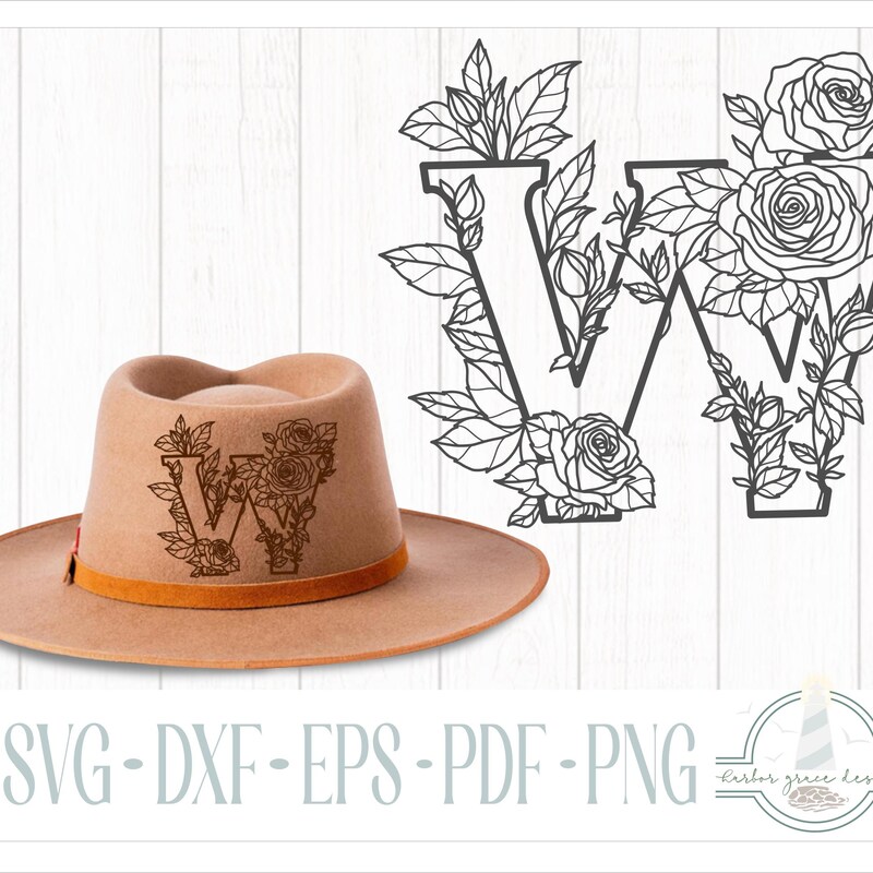Letter W Hat - Etsy