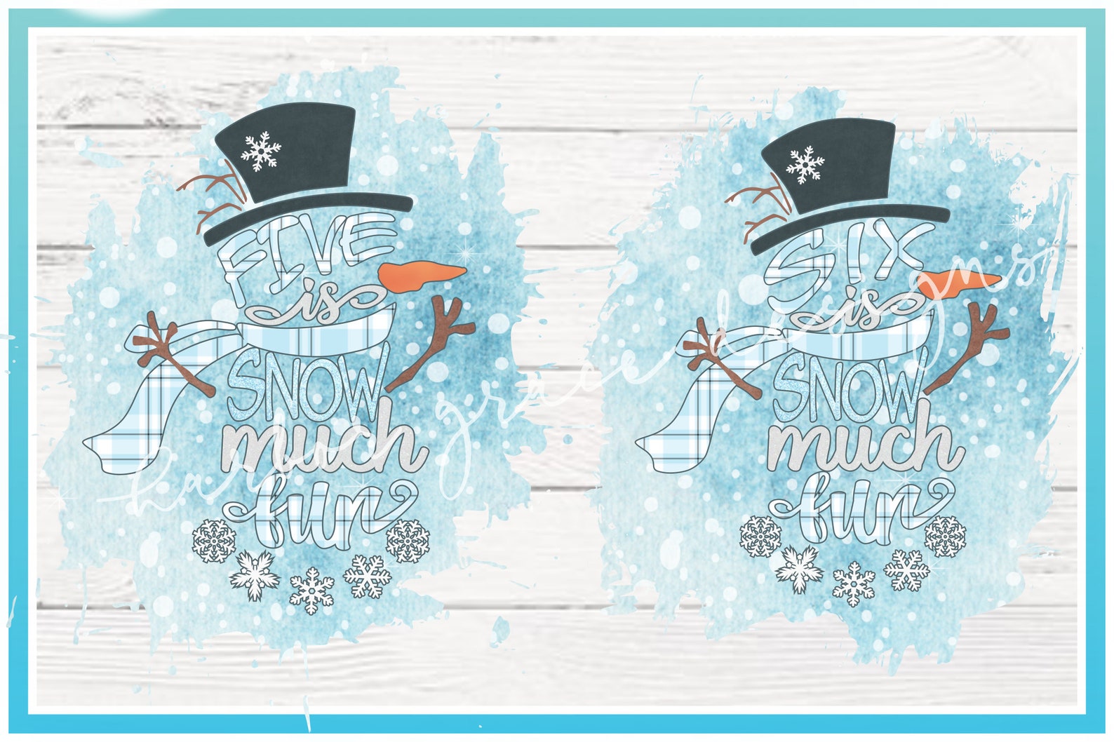 Snowman PNG Snow Much Fun Snowman Quote Kids Ages 1 to 10 | Etsy