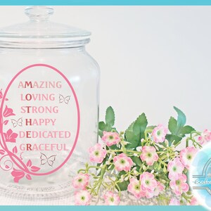 Mother Anagram With Floral Frame SVG Files for Cricut Silhouette - Dxf ...