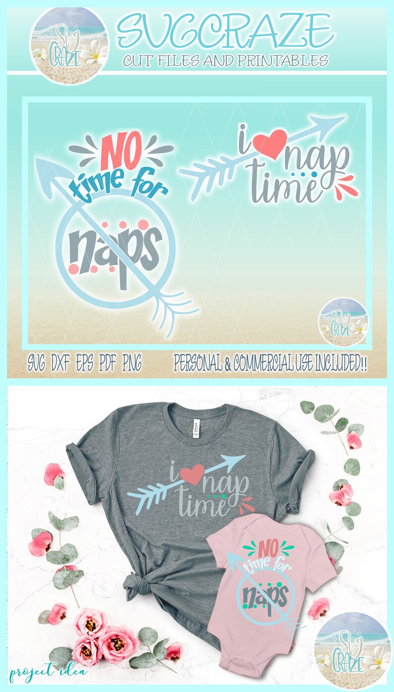 No Time for Naps I Love Nap Time Quote SVG Files for Cricut | Etsy