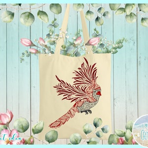 Cardinal Mandala Zentangle SVG Files for Cricut Silhouette - Dxf Eps ...