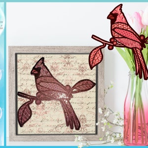 3D Layered Design | Cardinal Mandala SVG File | Multi Layered Mandala ...