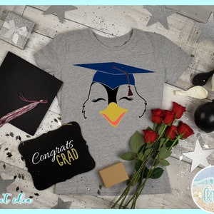 Penguin Face With Graduation Cap Seniors 2019 SVG Files for Cricut ...