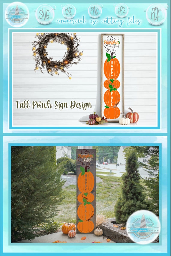 Welcome to the Pumpkin Patch Fall Holiday Halloween Tall | Etsy