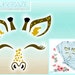 Giraffe Face SVG Files for Cricut Silhouette - Dxf Eps Pdf Png Included ...