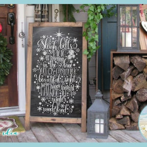 Walking in A Winter Wonderland Song Lyrics Christmas Holiday Vertical ...