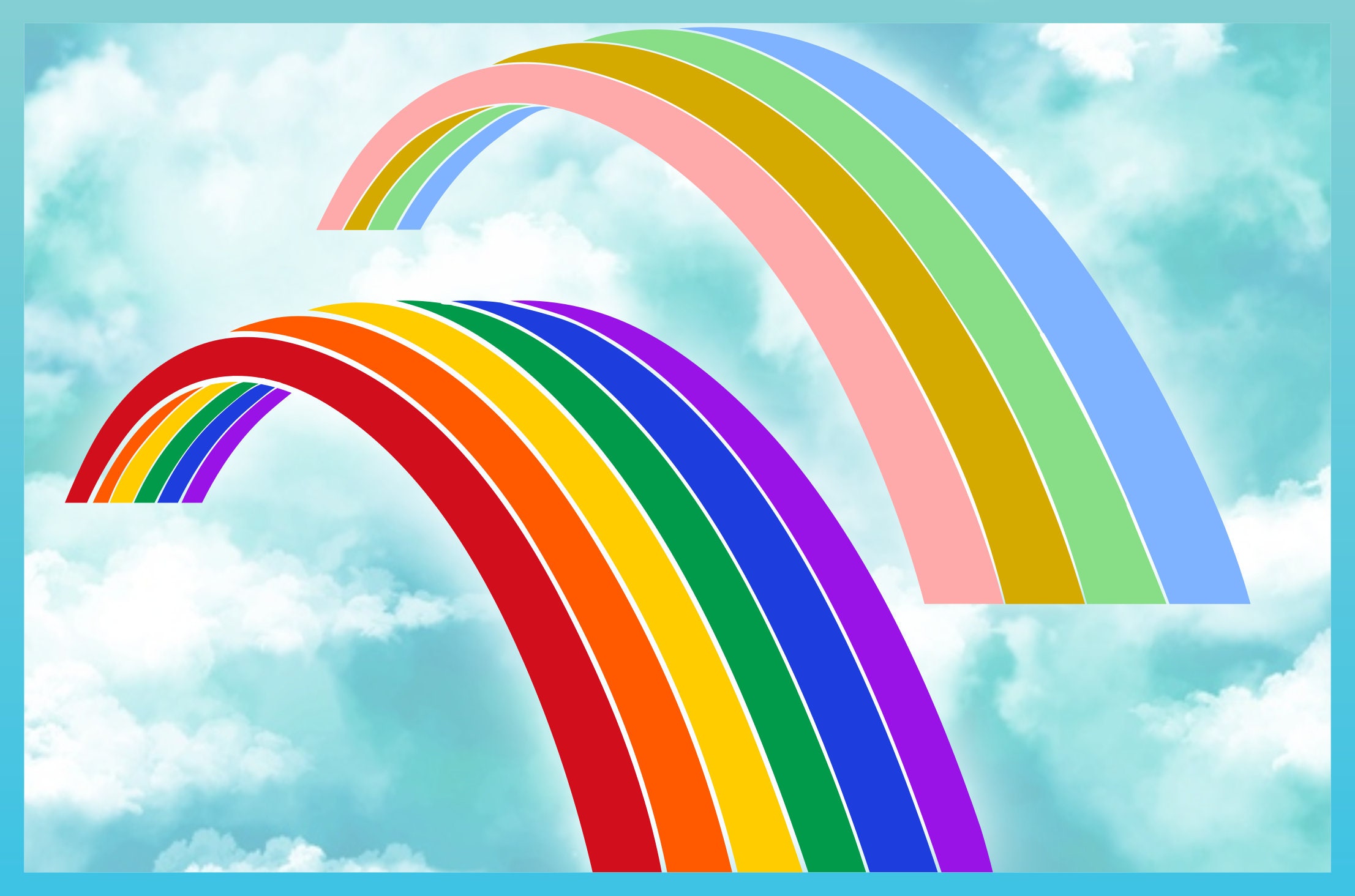 Rainbow Bridge SVG Files for Cricut Silhouette Dxf Eps Pdf - Etsy Canada