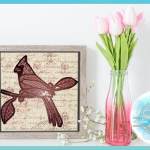 3D Layered Design | Cardinal Mandala SVG File | Multi Layered Mandala ...