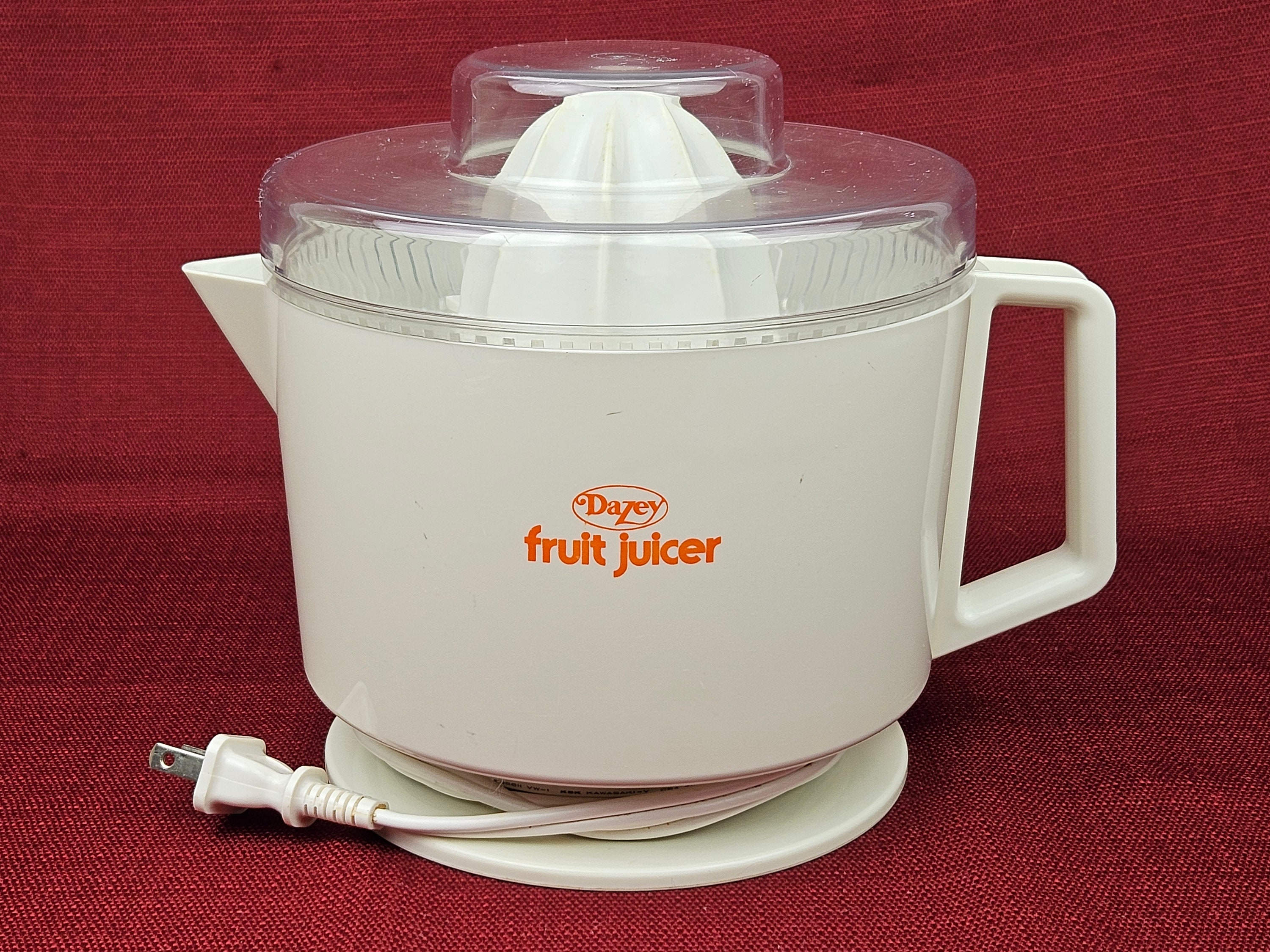Dazey Automatic Electric Citrus Juicer Model FJ-28 White - Etsy