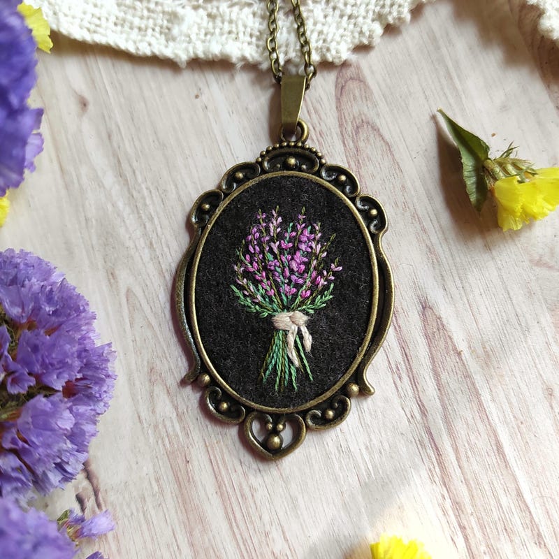 Heather Bouquet - Etsy