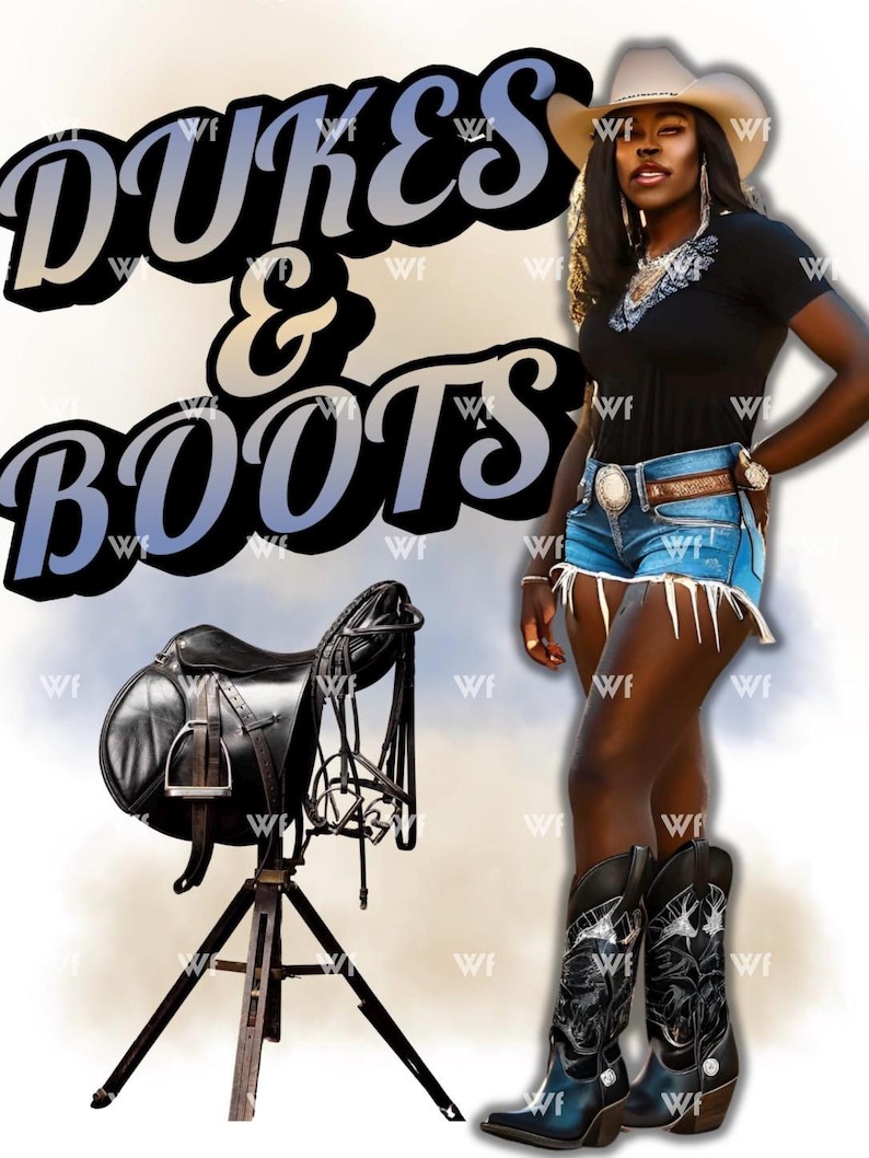Dukes and Boots PNG - Etsy